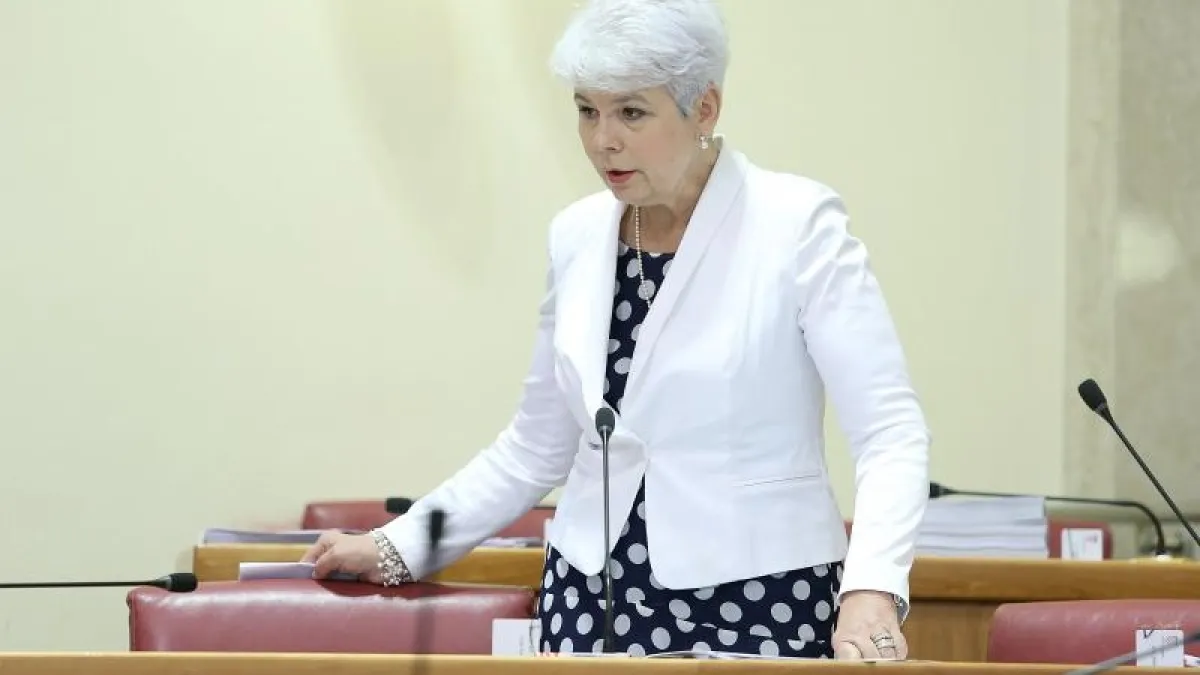 Jadranka Kosor: 'Ništa nisam spojila. Dragi Lastane, je li to u redu ...