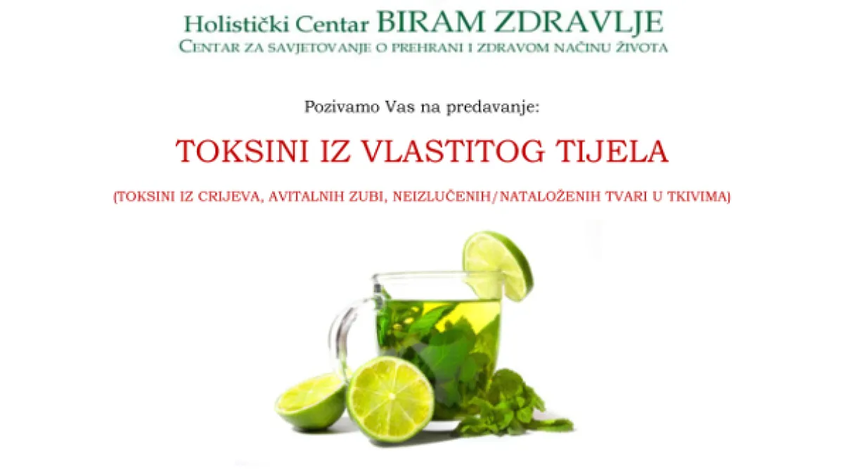 Znate li što su toksini i koji se sve nalaze u vašem tijelu? - Net.hr