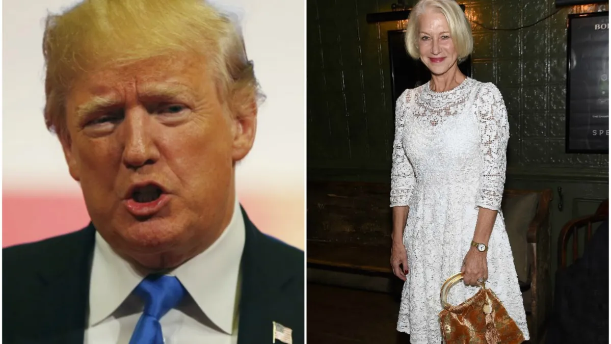 HELEN MIRREN ŽELI GLUMITI TRUMPA: 'Čini mi se da ne bi bilo previše ...
