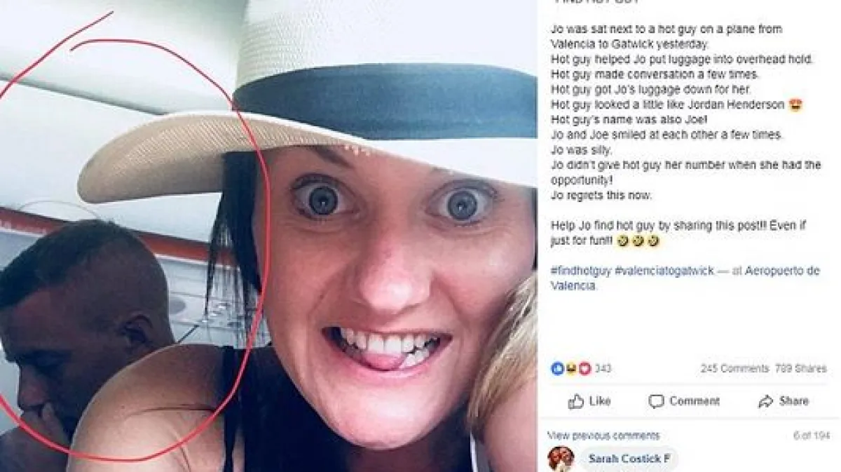 Britanka preko Fejsa traži momka iz aviona: 'Bio je jako zgodan ...