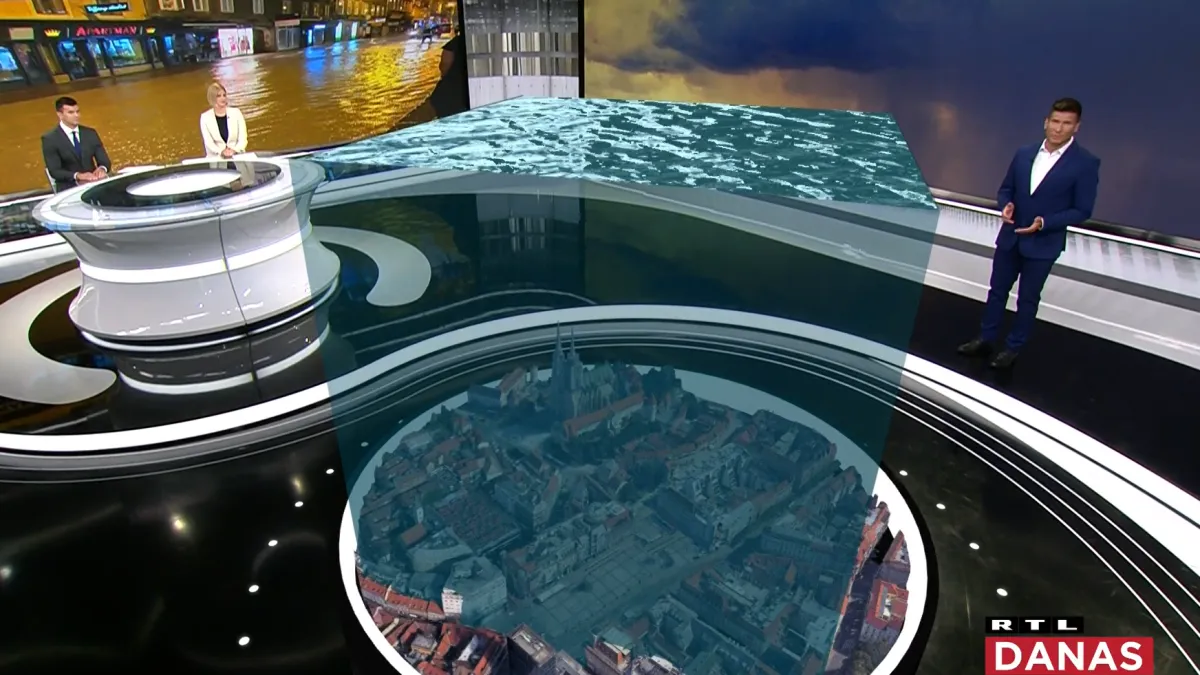 RTL-ov meteorolog slikovito objasnio koliko je kiše palo na Zagreb: 'Ta ...