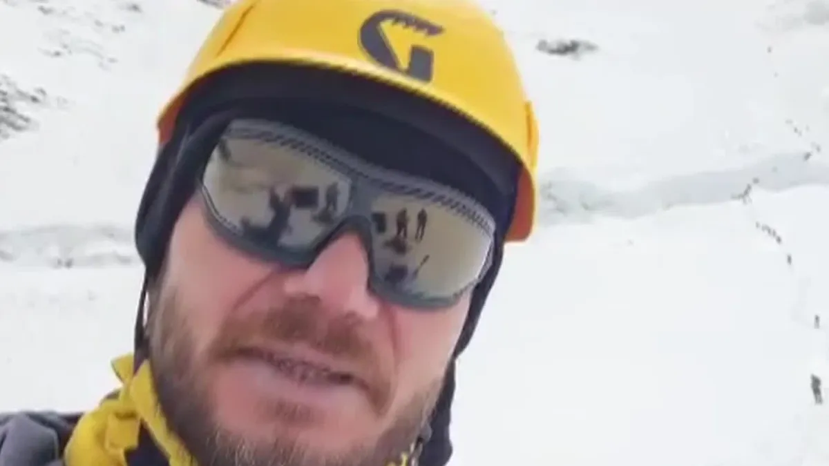 Alpinist Mario Celinić postao je šesti Hrvat u povijesti koji se popeo ...