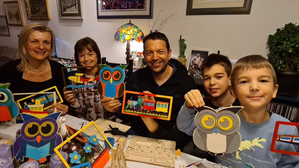 Tata Boris u lockdownu je iskreirao brend CraftPaint: To je projekt za ...