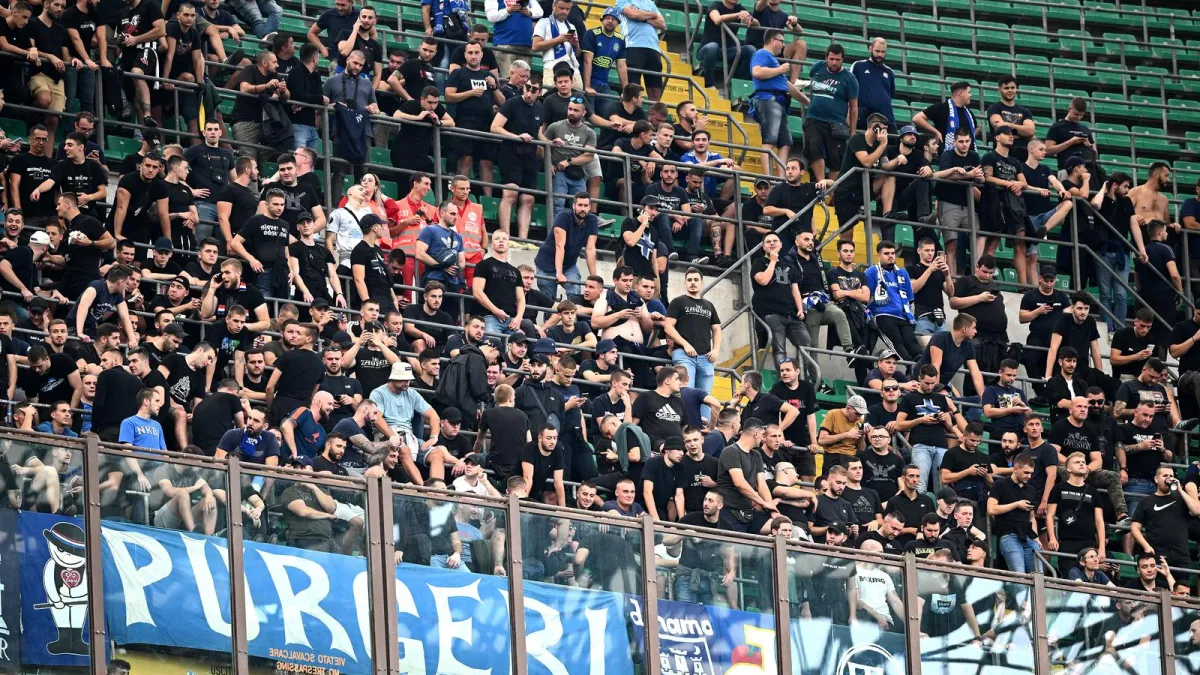 Pred stadionom Milana navijač Dinama izbodren u stražnjicu. U bolnici ...