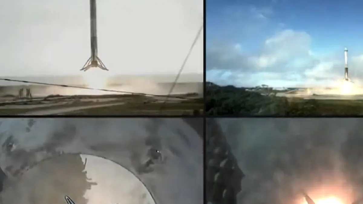 Video: Najmoćnija aktivna raketa na svijetu poletjela je prvi put u ...