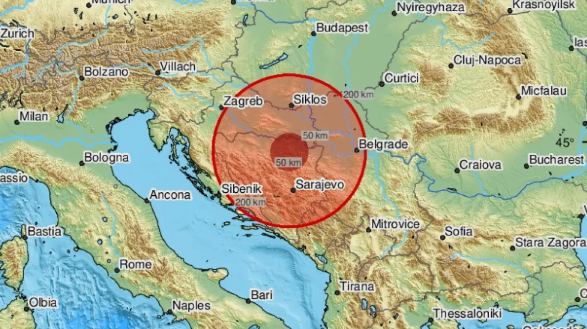Jak potres zatresao BiH, osjetio se i u Hrvatskoj - Net.hr