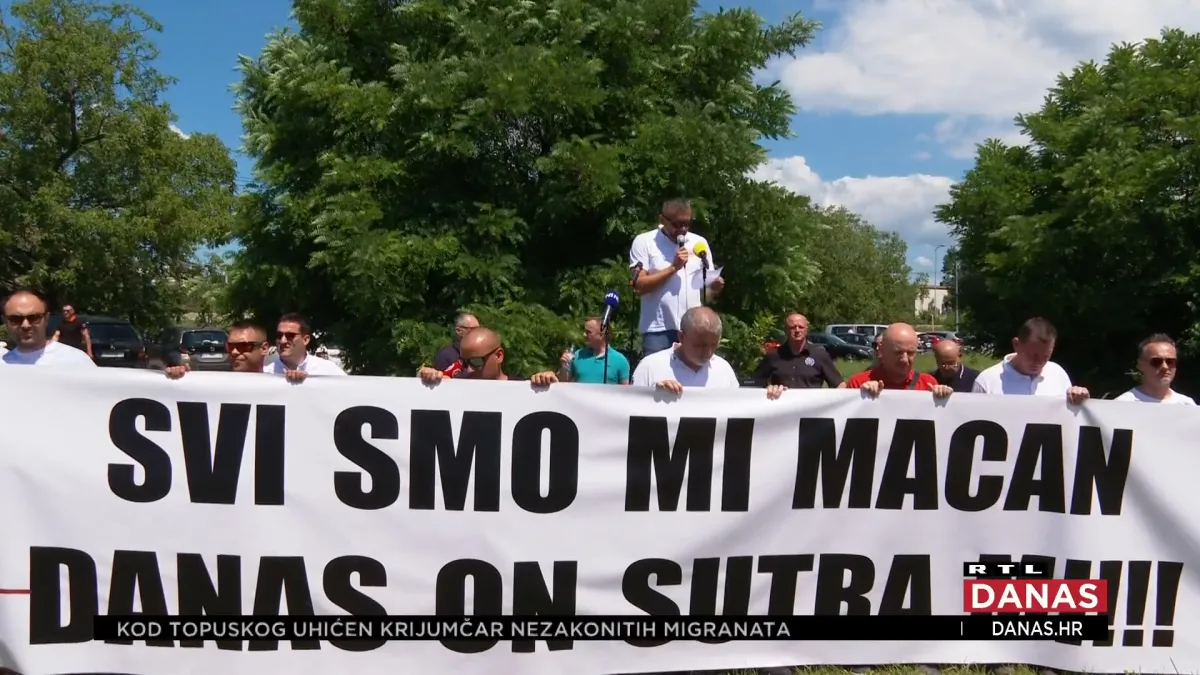 Ujedinjeni hitnjaci pred zatvorom u Remetincu: 'Te ruke su ove godine ...