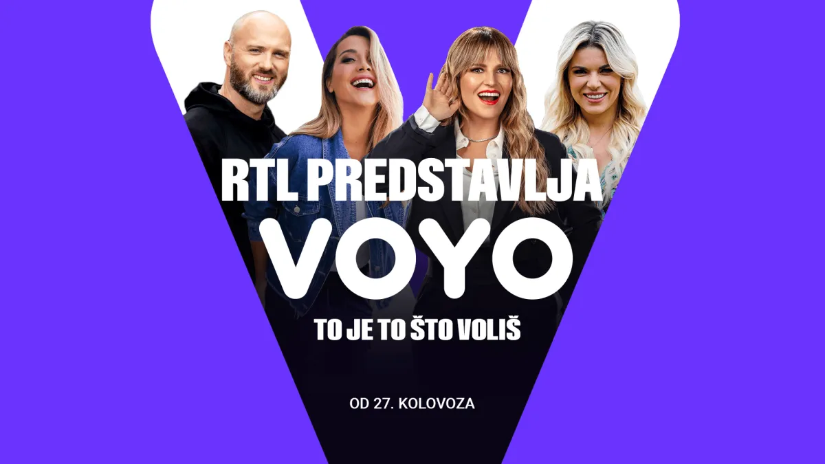 RTL predstavlja Voyo! Gledajte 24 sata prije emitiranja na TV-u, i to ...