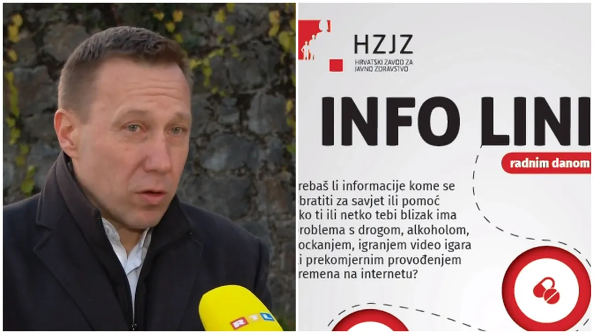 Otvorena prva nacionalna linija za ovisnost: 'Cilj nam je dati ...