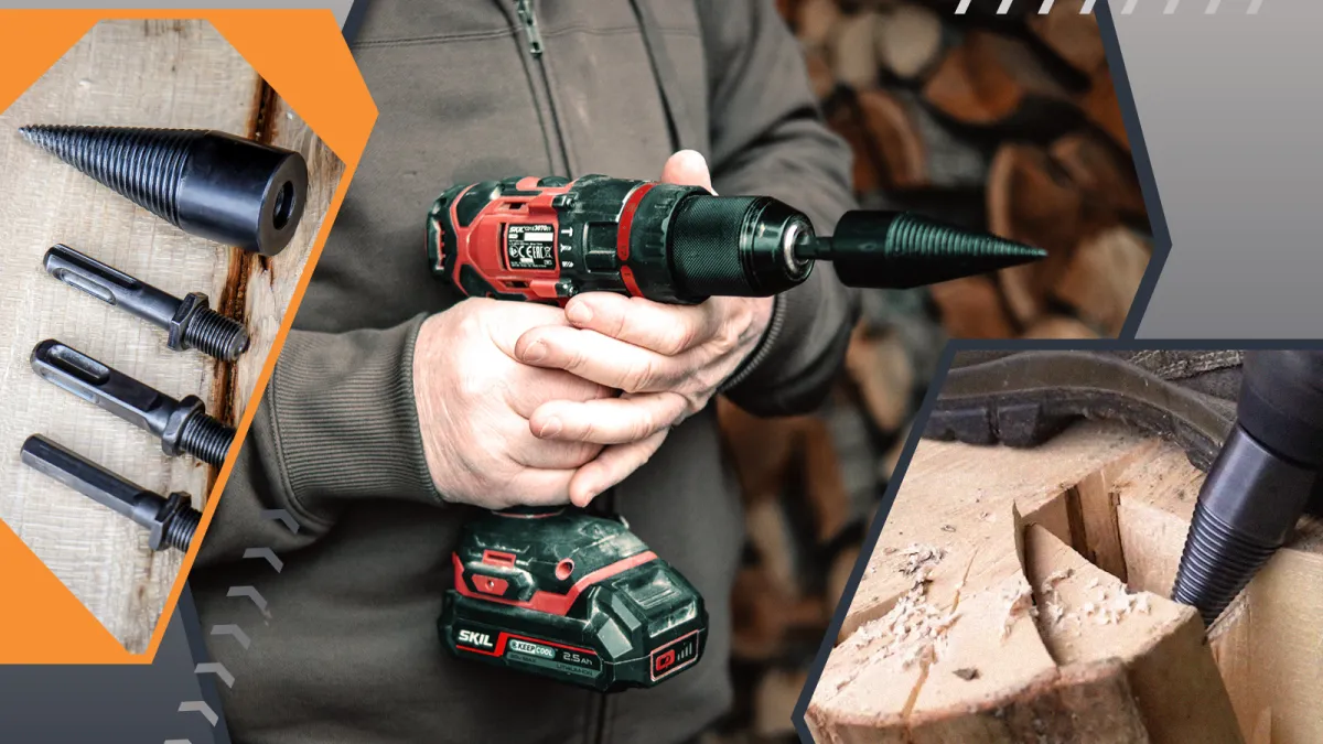 Lagana i praktična alatka za brzu pripremu i cijepanje drva za ogrjev ...