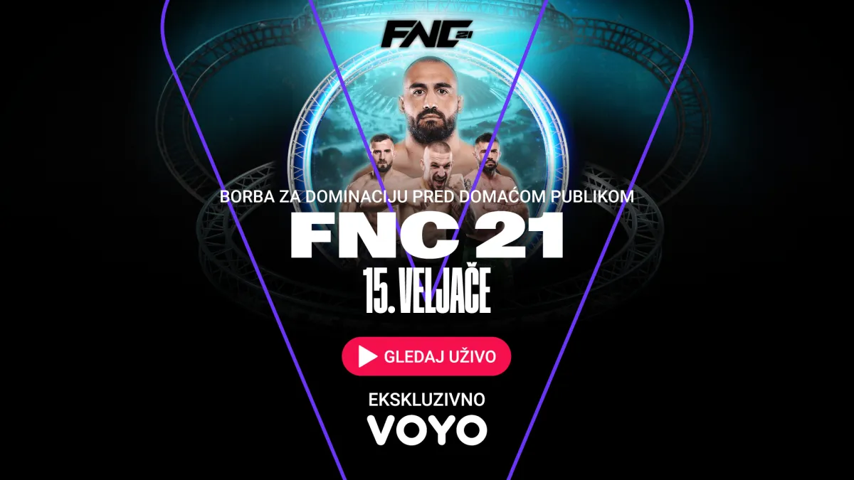 Voyo i Net.hr darivaju. Evo što morate napraviti da bi osvojili ulaznice za spektakularni FNC 21 ...