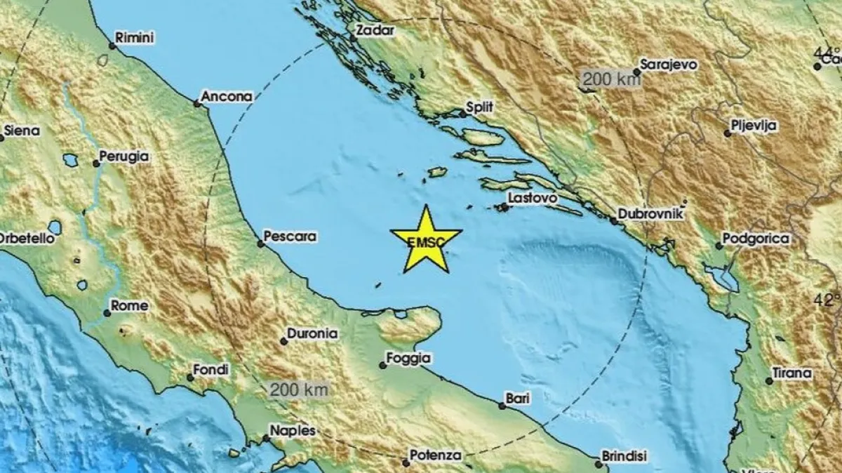 Zatreslo u Jadranskom moru! Potres u blizini Korčule - Net.hr