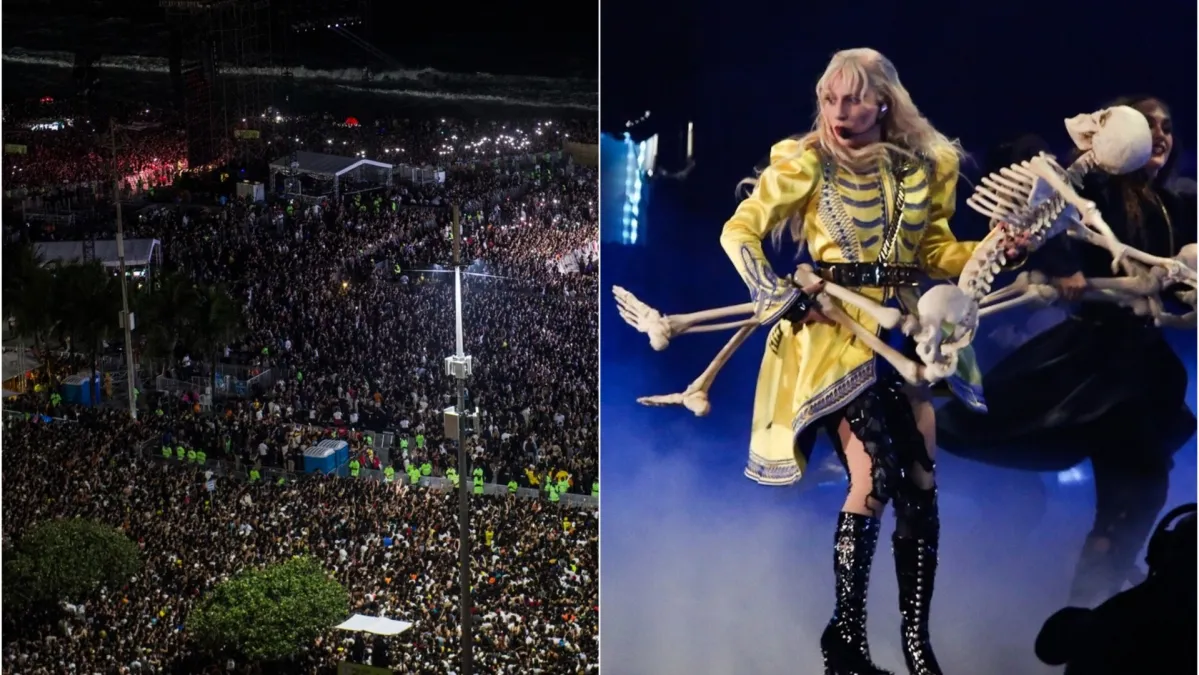Besplatan koncert Lady Gage na Copacabani privukao oko pola milijuna ...