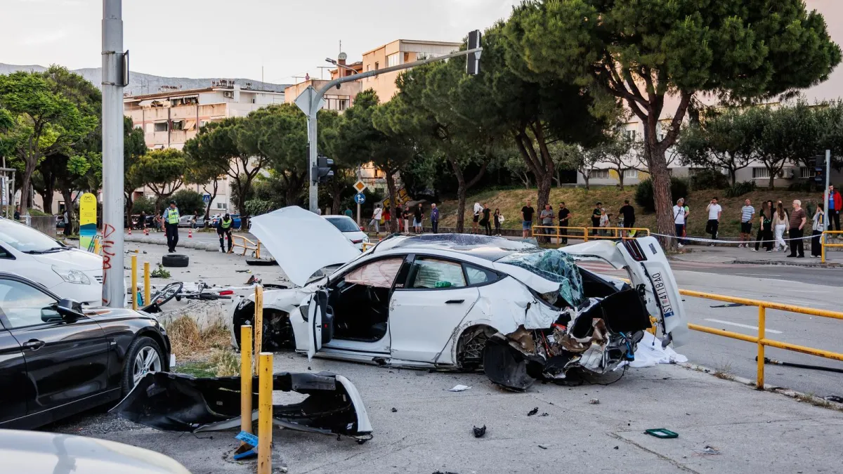 U stravičnoj nesreći u Splitu poginula biciklistica: Vozač Tesle uhićen ...
