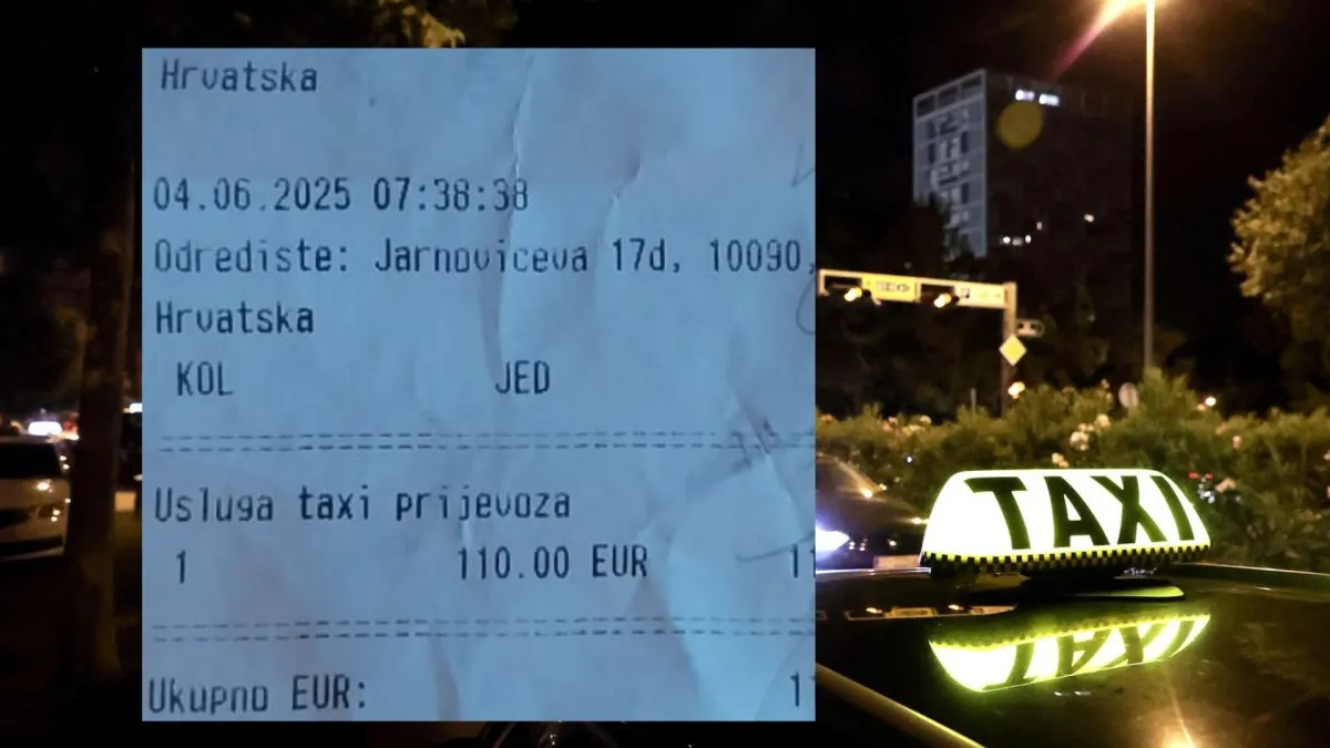 Taksist iz Zagreba naplatio 110 eura za 7 kilometara: 'Prava cijena je i 300 eura! - Net.hr