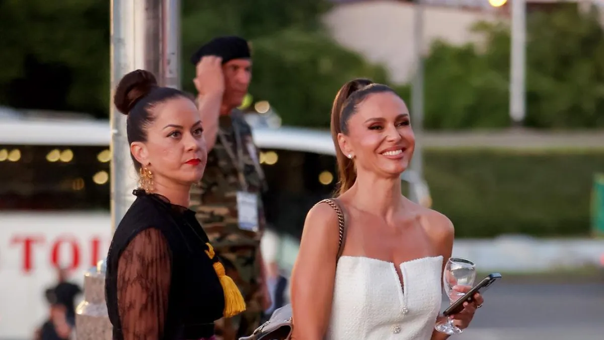 Mila Horvat u haljini na vojnom mimohodu 2025. - Net.hr